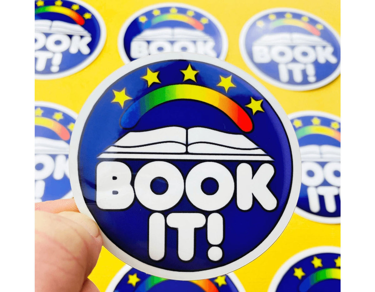 Book It! 80's retro sticker – Paper Pastries