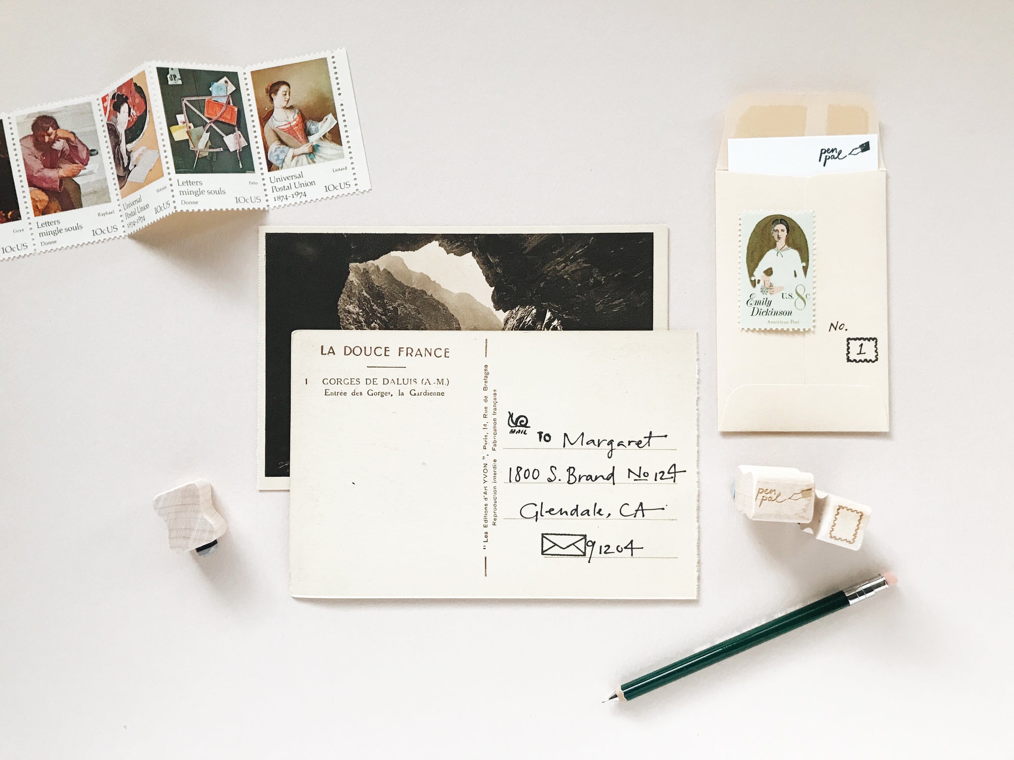 Petite Stamps: Pen Pal Edition – Paper Pastries