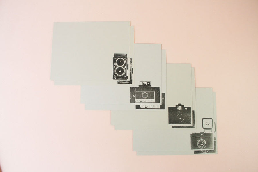 Classic Camera Stationery Pack – Paper Pastries