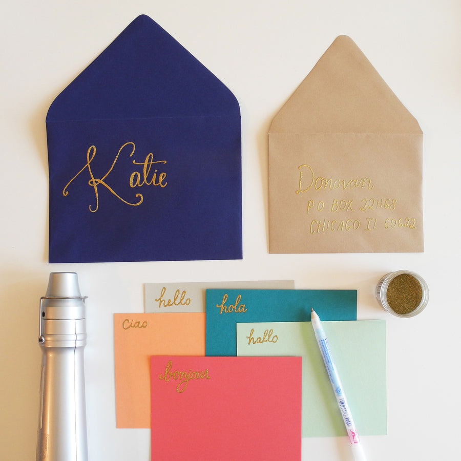 Glue Pen and Embossing Accessories – Paper Pastries