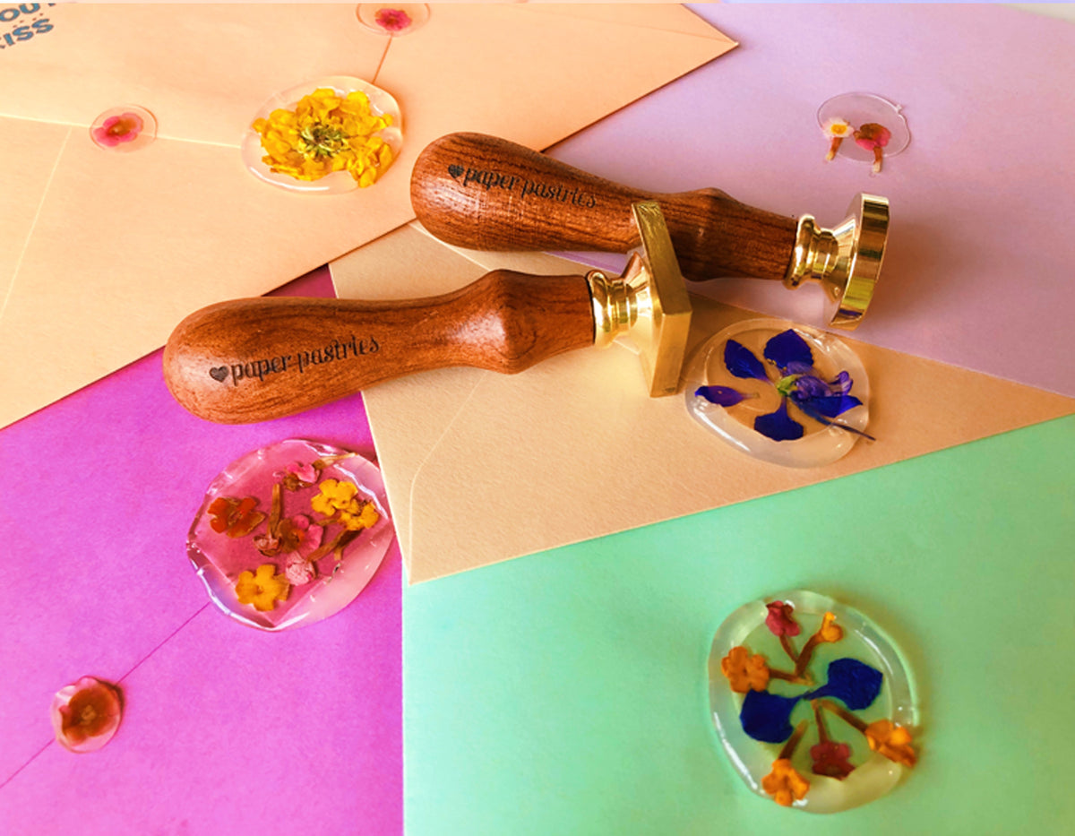 Plain Wax Seal - circle or square – Paper Pastries